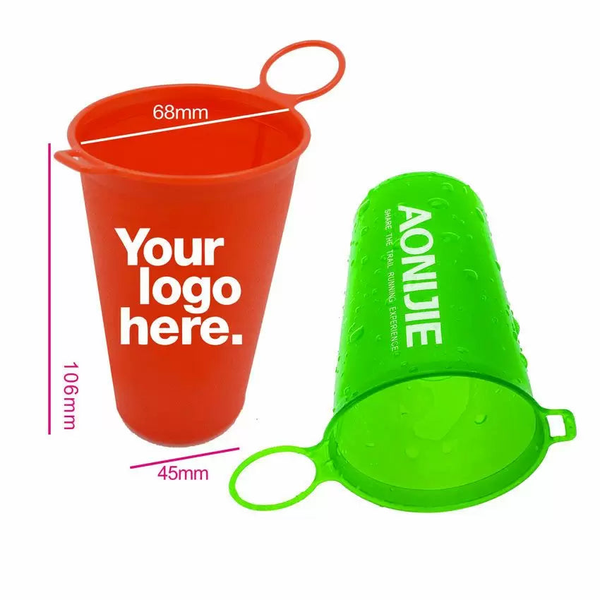 Custom Folding TPU Water Cup | Buy Online | Kingdom Pins