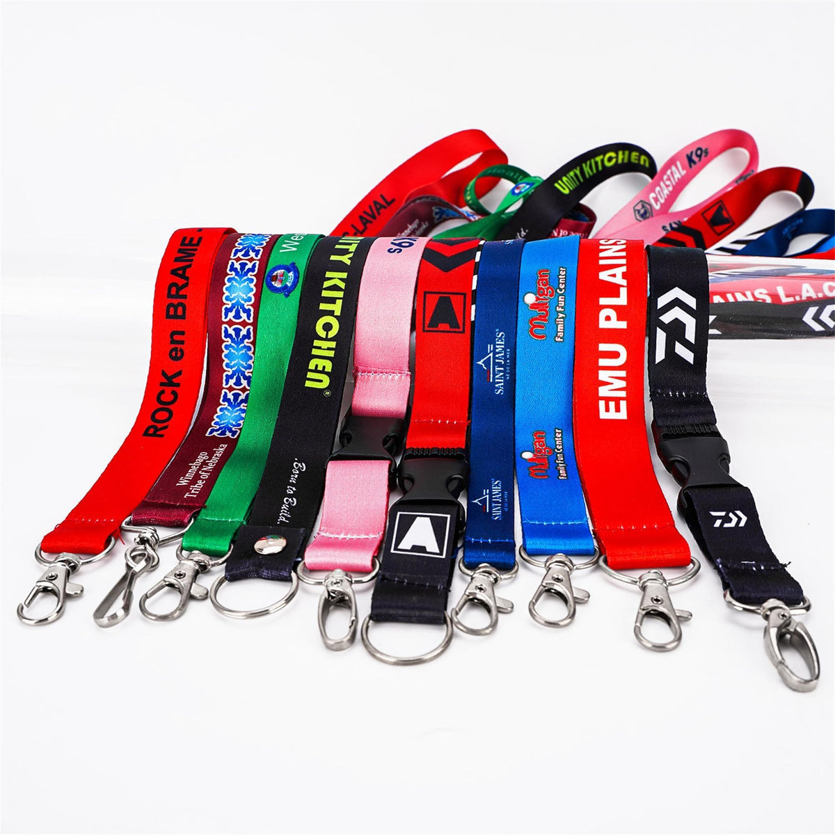 Custom Lanyards | Order Bulk Now | Kingdom Pins